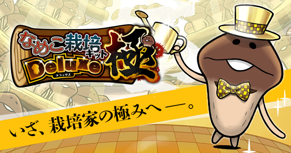 なめこ栽培キットDeluxe 極｜BEEWORKS GAMES